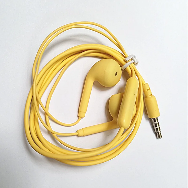 Fashion Color Wired Super Bass With Built-in Microphone 3.5mm In-Ear ...