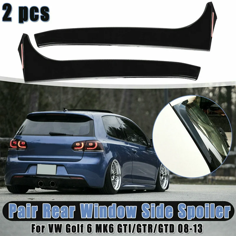 Car Rear Spoilers For VW Volkswagen Accessories Golf 6 MK6 GTI GTR GTD ...