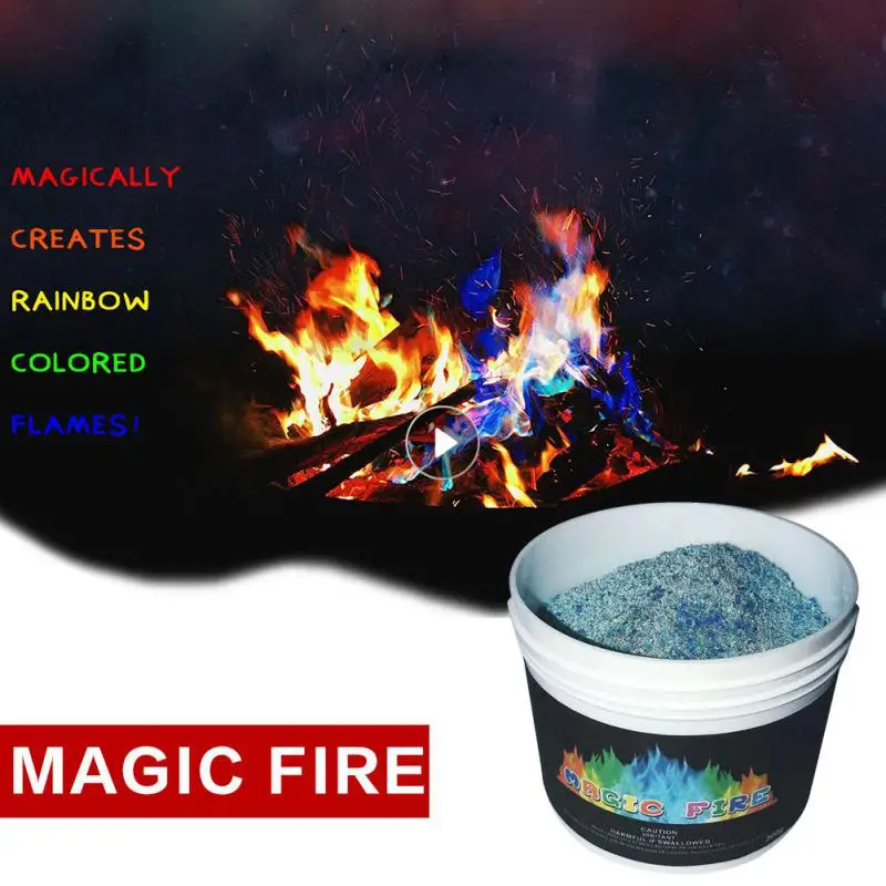 50-150g-Fire-Colorful-Flames-Powder-Bonfire-Flame-Powder-Magical-Fire ...