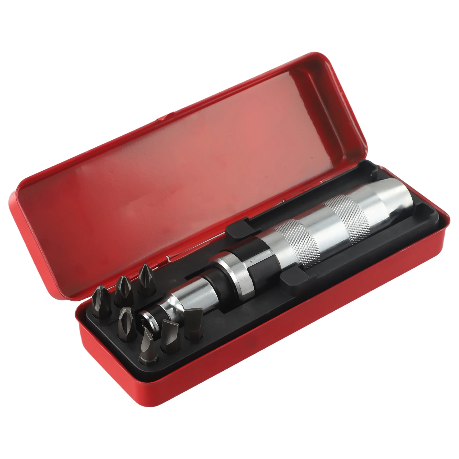 8Pcs-Screwdriver-Handle-Set-Slotted-Crossed-Bits-Impact-Screwdriver ...