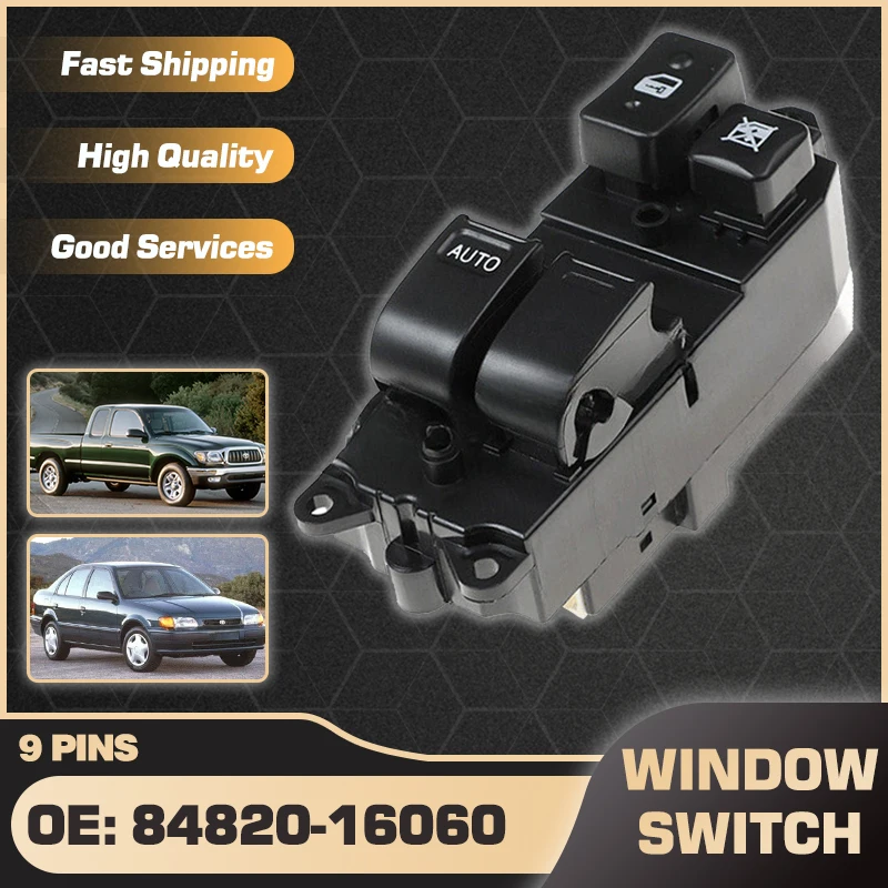 Electric-Power-Window-Control-Switch-Panel-For-Toyota-Tacoma-1995-2004 ...