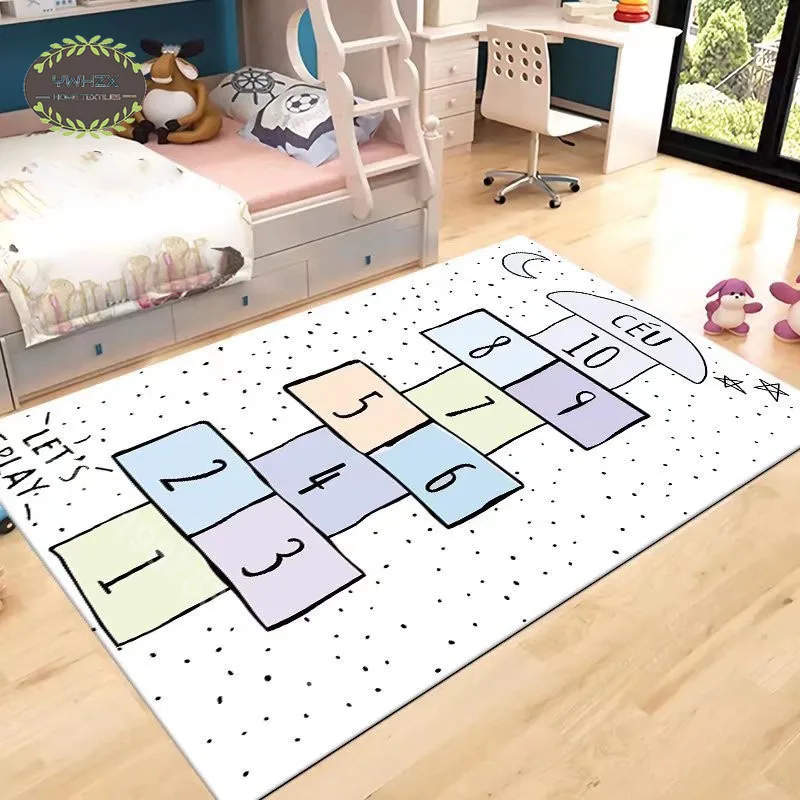 Kinder-Gamer-Teppich-f-r-Wohnzimmer-Wohnkultur-Schlafzimmer-gro-e-Teppiche-Spieler-M-dchen ...