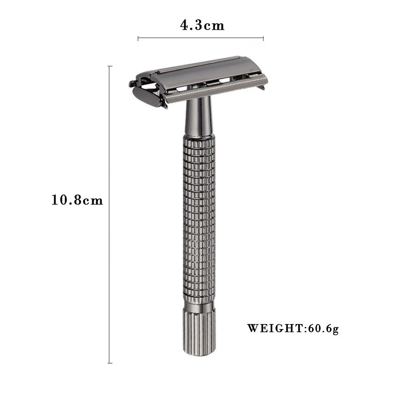 Safety Shaving Razor Barber Shave Manual Classic Man Woman Hair Removal ...