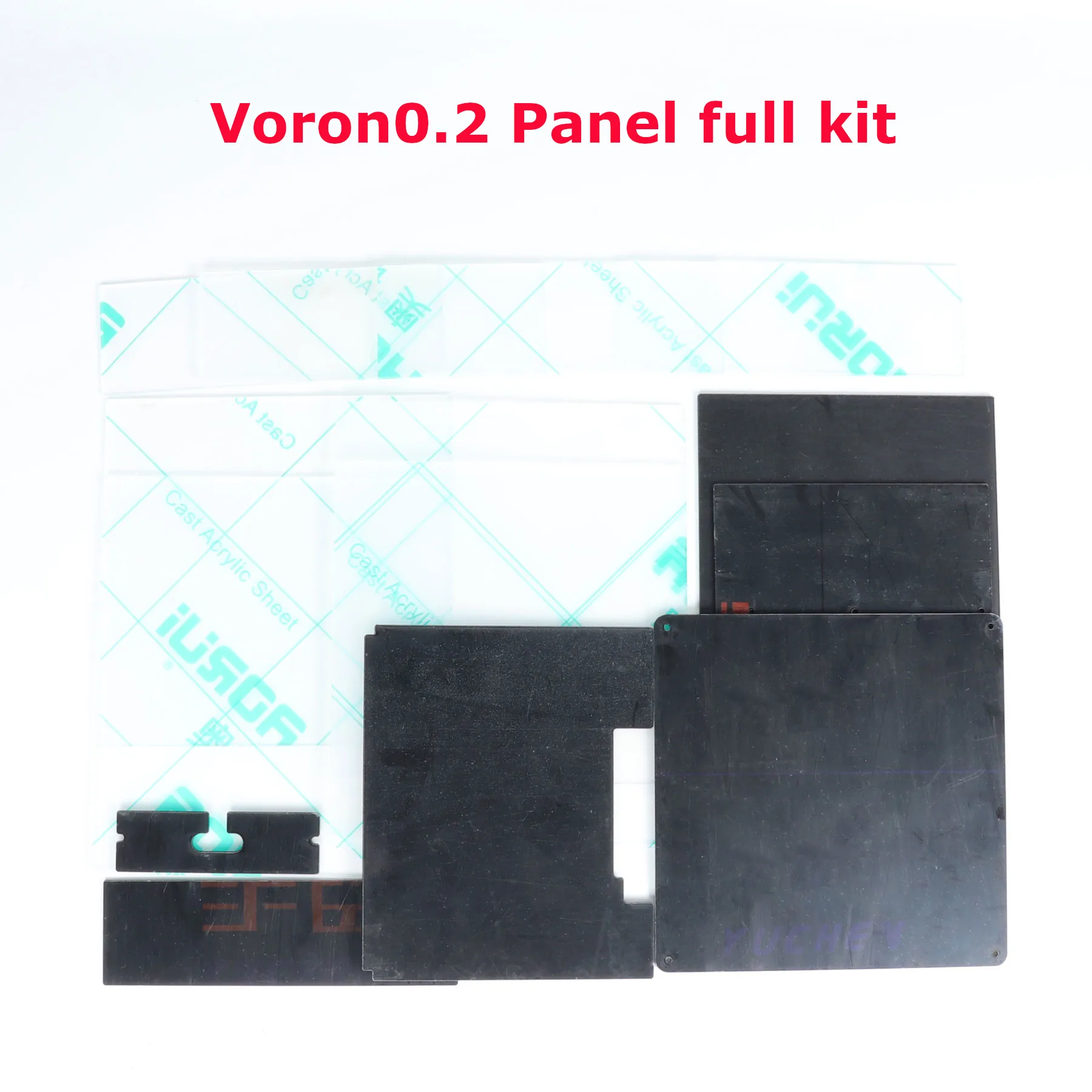 Blurolls-Extrusion-Tophat-Panel-Full-Kit-for-Voron-0-2-V0-2-PC-Sheet ...