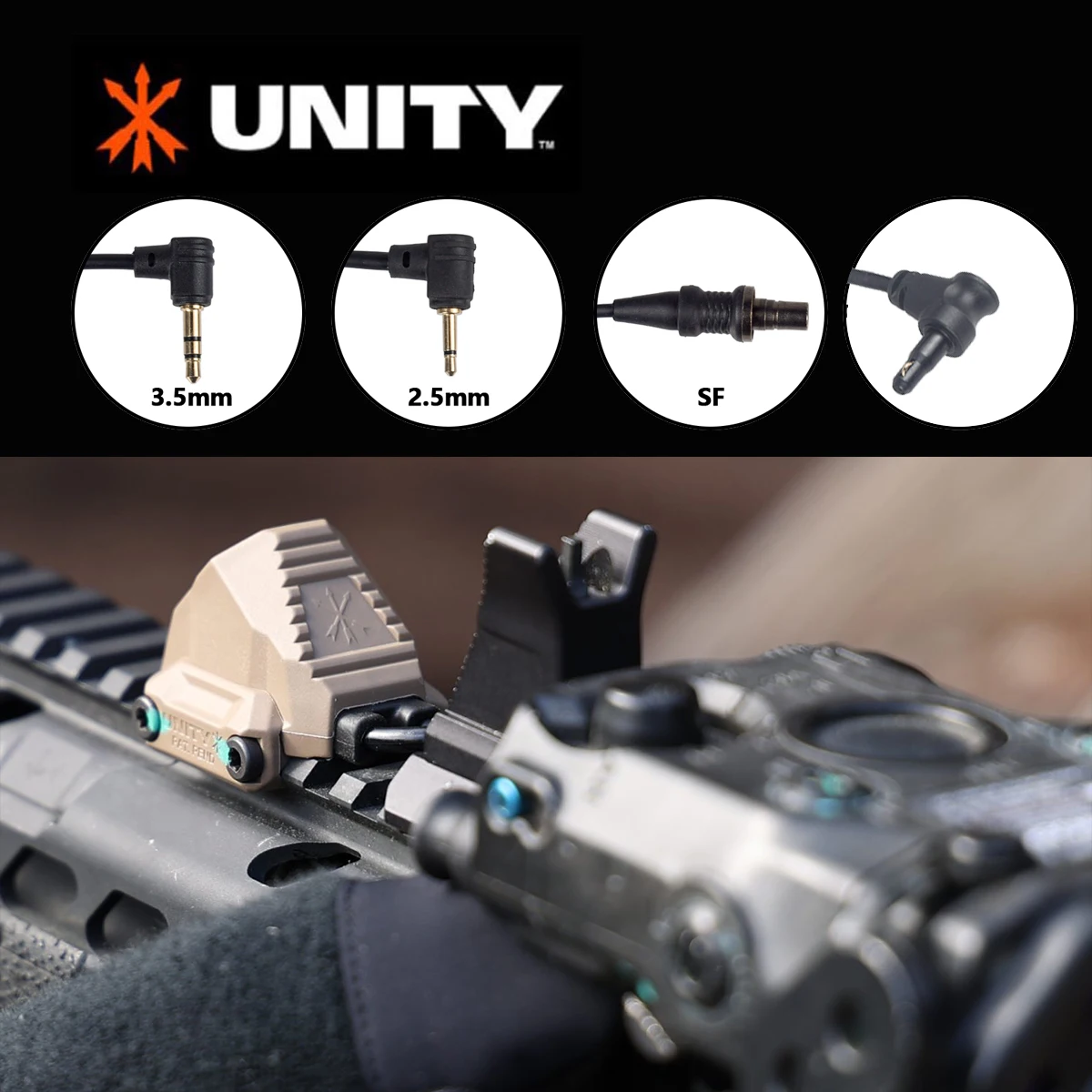 UNITY AXON SL ยุทธวิธีสวิทช์ความดันระยะไกล Modbutton Surefire M300 M600 ...