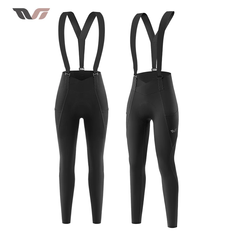 ROCKBROS-TVI-Women-Bike-Pants-Winter-Autumn-Fleece-Warm-Bicycle-Bib-Pants-Cushion-Pad-Thermal ...