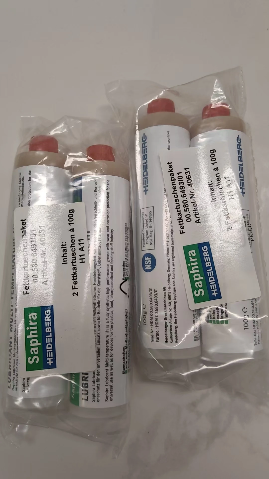 6-Sets-00-580-6493-Saphira-Lubricant-For-Heidelberg-Machine-Printer ...