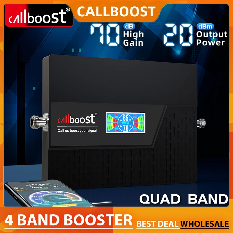 Callboost-four-band-network-booster-4G-cellular-amplifer-LTE-800-900 ...
