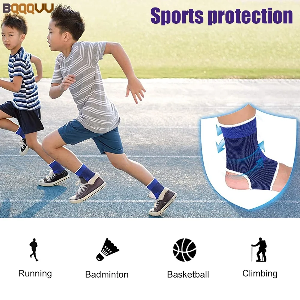 1Pair-Kids-Compression-Sleeves-Foot-Arch-Support-Children-Ankle-Brace ...