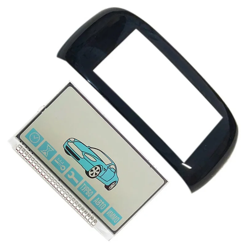 10PCS-LCD-Display-Screen-With-Metal-Foot-Keychain-Case-Key-Shell-Glass ...