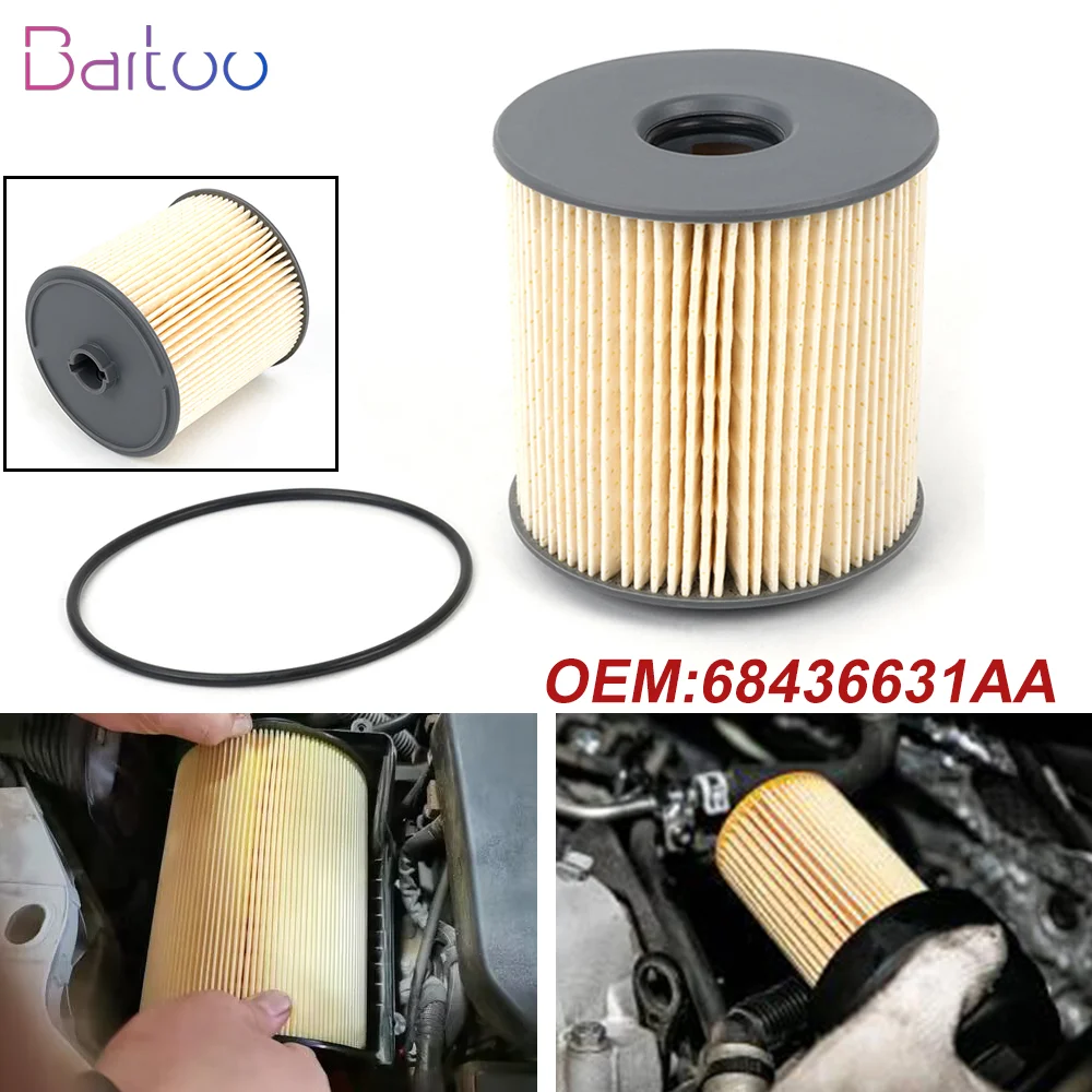 New Arrived 68436631AA Fuel Filter Water Separator Set For Dodge Ram ...