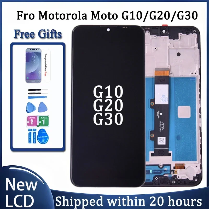 For Motorola Moto G10 G20 G30 LCD Display Touch Screen Digitizer For ...