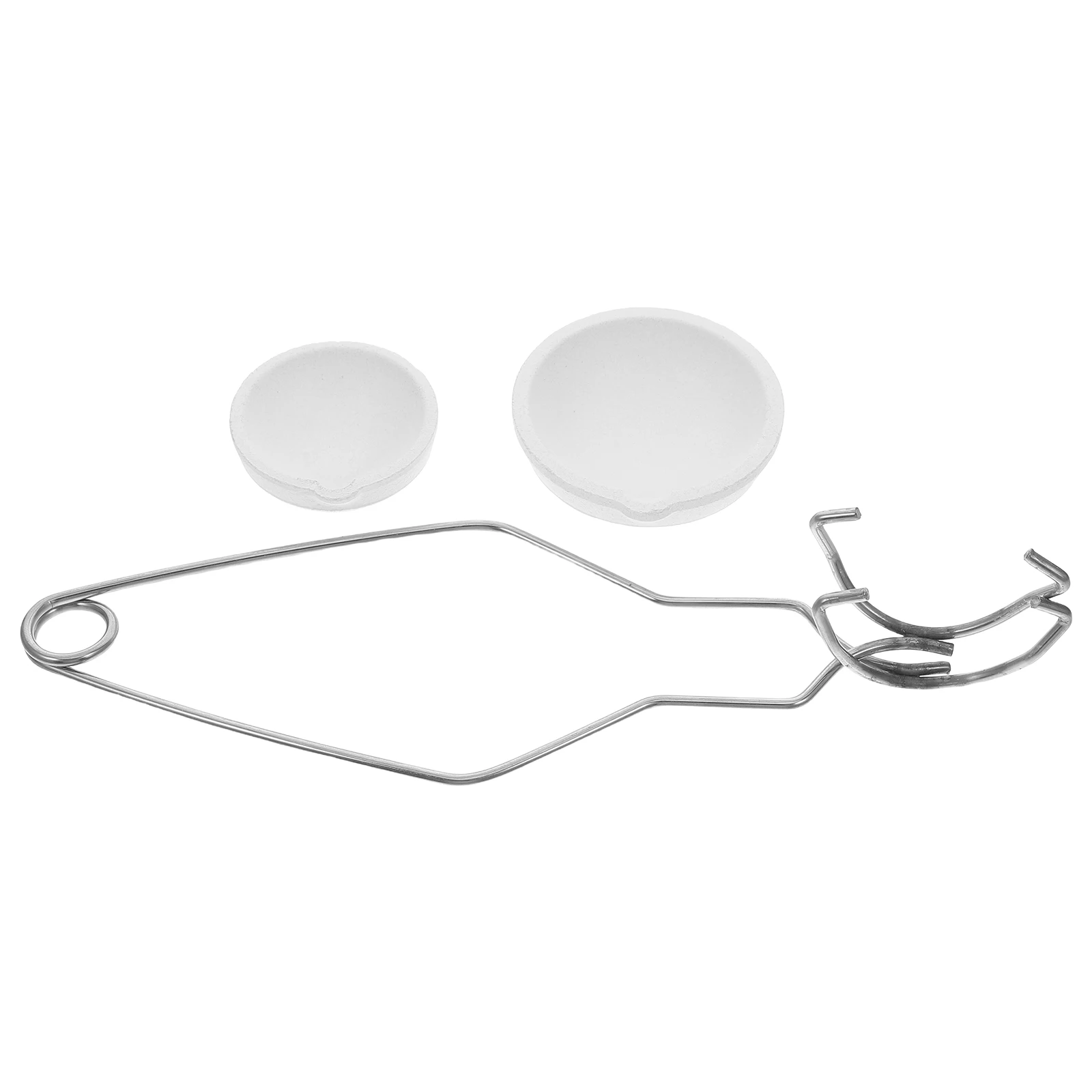 3pcs Crucible Set Ceramic Melting Tools High Temperature Quartz ...
