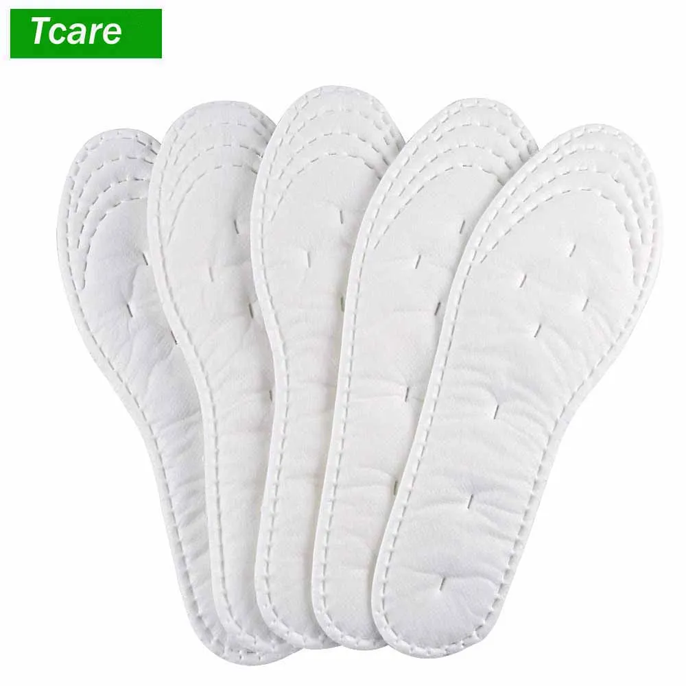 Tcare 5pair/set Cotton Disposable Shoes Insoles Soft Comfortable Sport ...