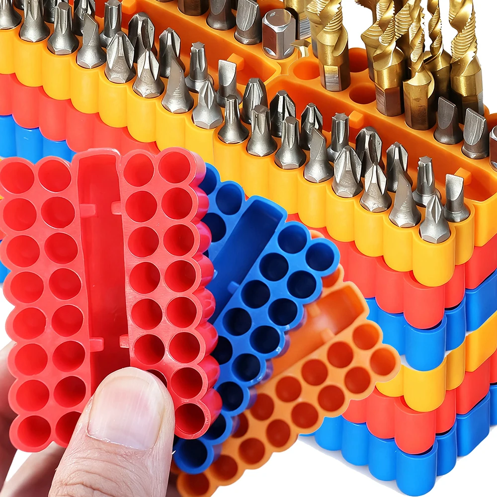 32 Holes Hex Shank Bit Holder Screwdriver Drill Organizer High ...