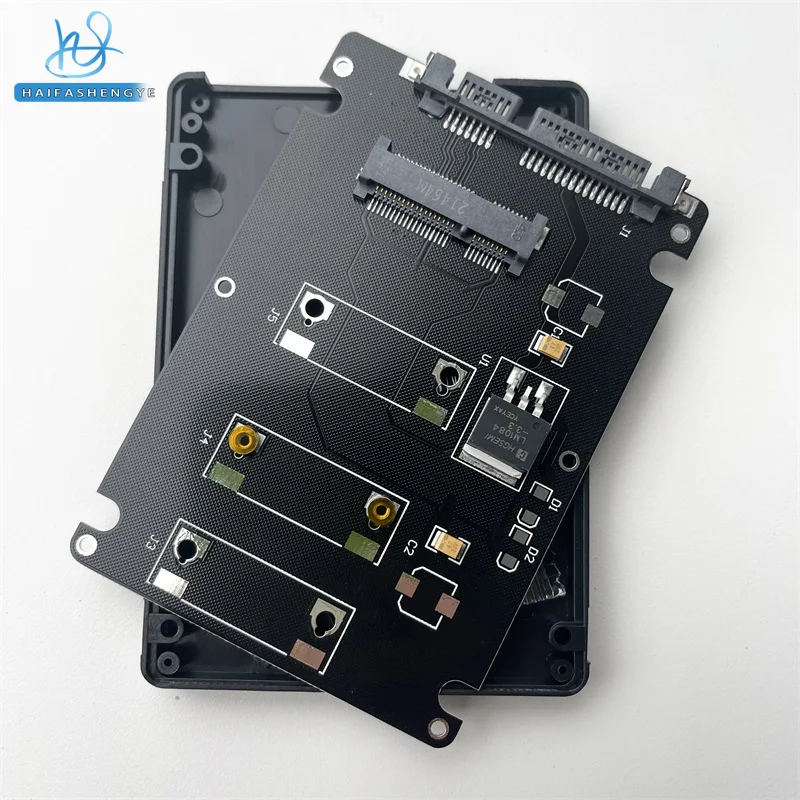 MSATA-Solidity-SSD-TO-SATA3-Protocol-Adapter-Hard-Drive-Box-M-2-NGFF ...