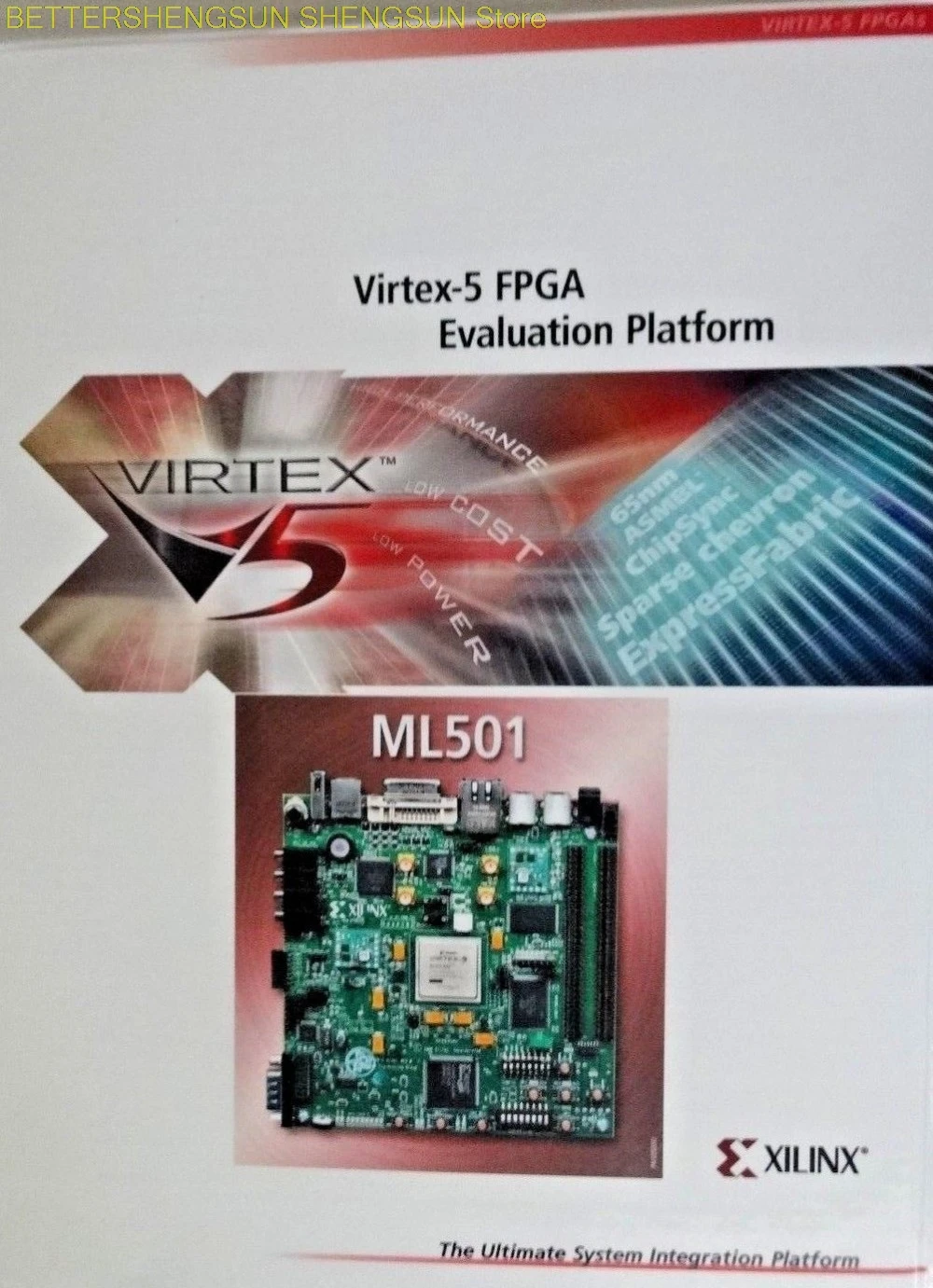 Placa-de-desarrollo-FPGA-Original-HW-V5-ML501-G-XC5VLX50T-Suite-de ...