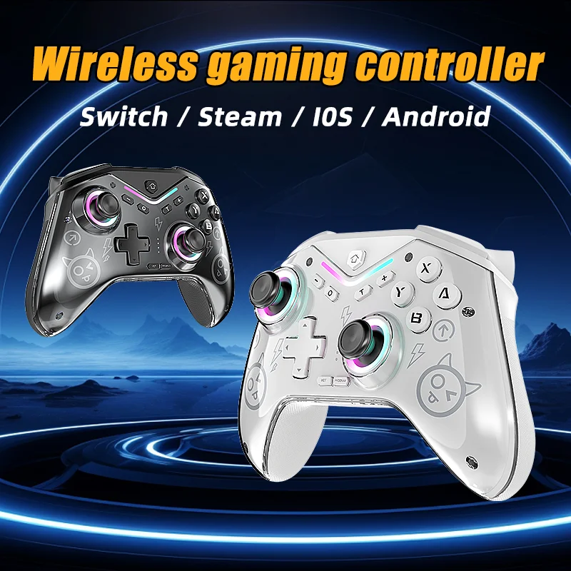 Wireless-Bluetooth-Gamepad-For-Switch-Pro-Controller-Joystick-For ...
