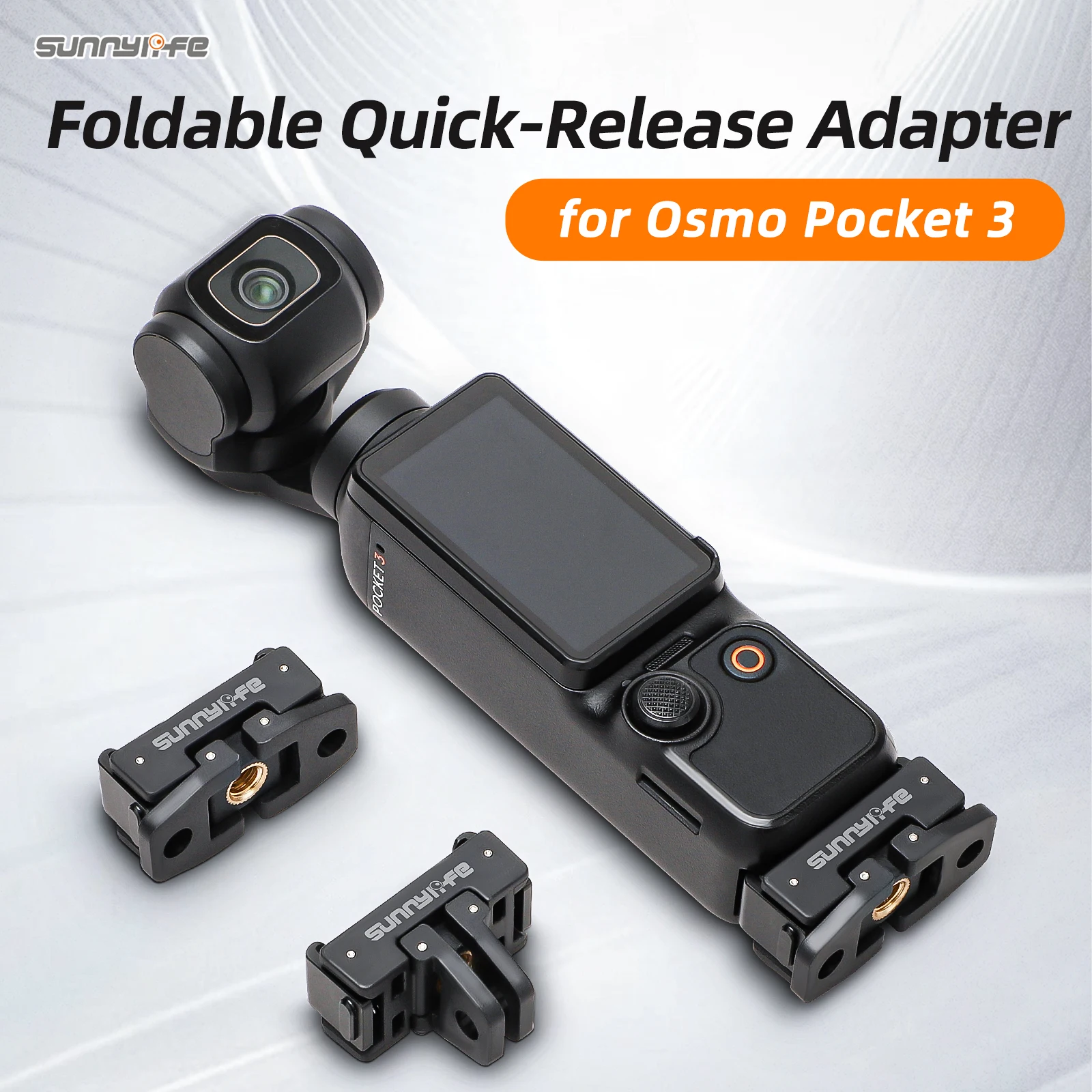 Sunnylife-Foldable-Quick-Release-Adapter-Mount-Action-Camera-Selfie ...