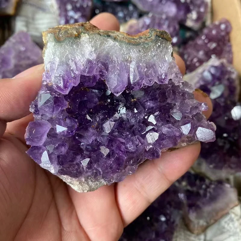 High-Quality-Natural-Amethyst-Cluster-Quartz-Healing-Stone-Crystal ...