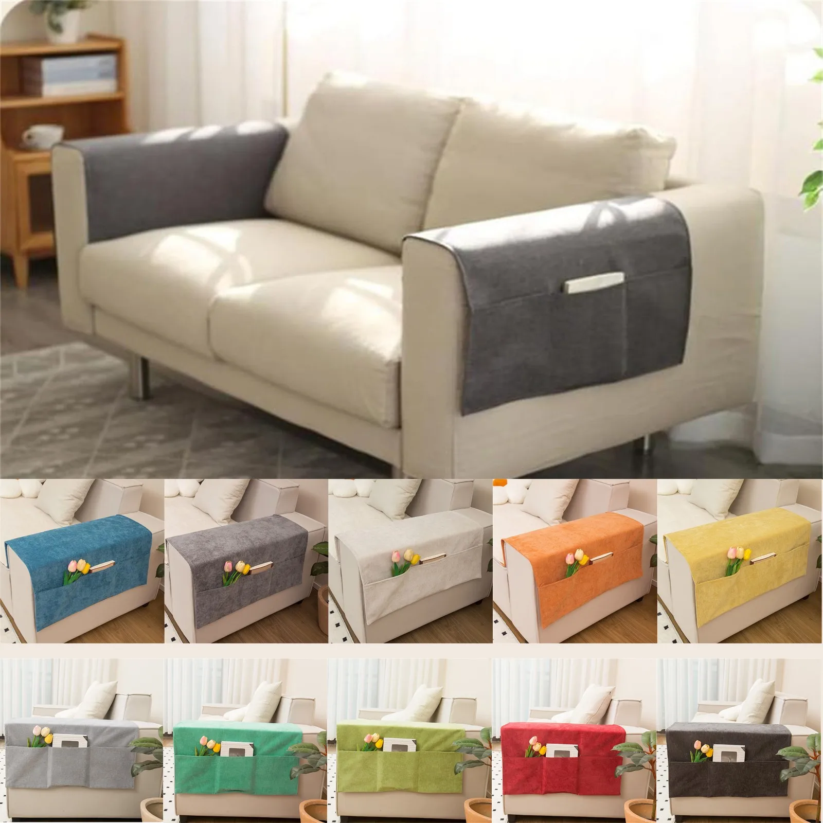 Sofa-Armrest-Organizer-Pouch-Sofa-Cover-Side-Pockets-For-Storage-Home ...