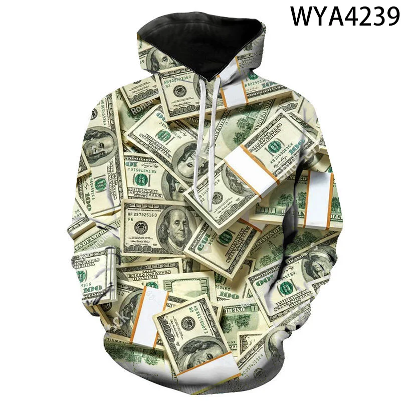 Hoodies-USD-U-S-Dollar-Dollar-Bills-Money-Men-Women-Children-3D-Printed ...