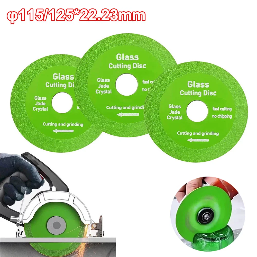 Glass-Cutting-Disc-115-125mm-x22-23mm-Diamond-Marble-Saw-Blade-Ceramic ...