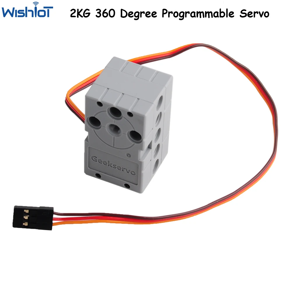 Geekservo-2KG-Servo-360-Degree-Programmable-Dual-Output-Axle-High ...