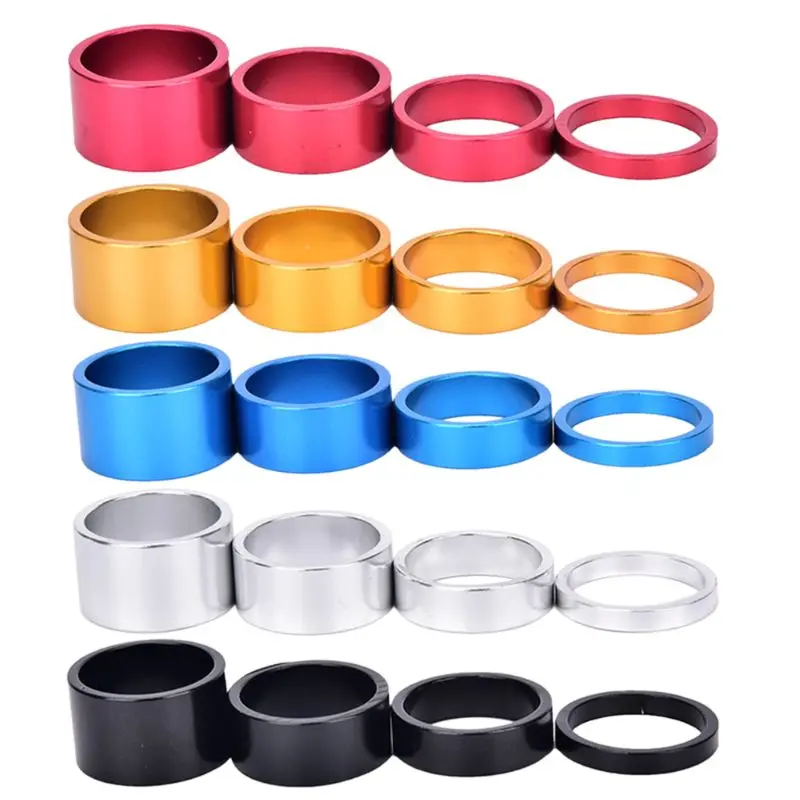 4pcs-set-Fork-Washer-Stem-Spacers-Aluminum-Alloy-Bike-Headset-Washer ...