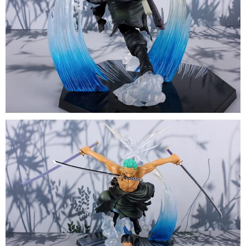 18cm One Piece Figure GK Roronoa Zoro PVC | One piece Merchandise | Up ...