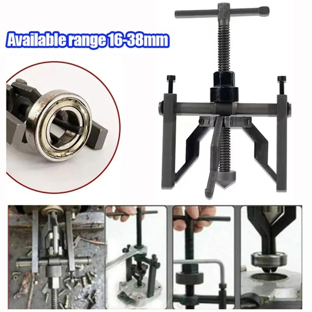 Bearing-Puller-Tool-Car-Repair-Disassembly-Tool-Set-Remover-Three-Claw ...
