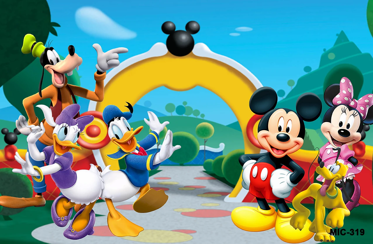Mickey Mouse Clubhouse Birthday Wallpaper