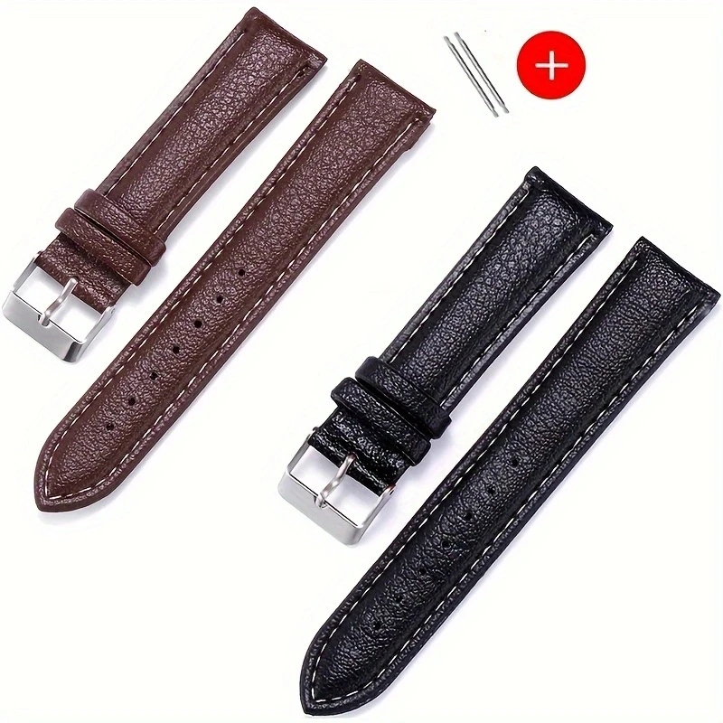 PU-Leather-Watch-Band-22mm-20mm-18mm-16mm-Women-Men-Watch-Replacement ...