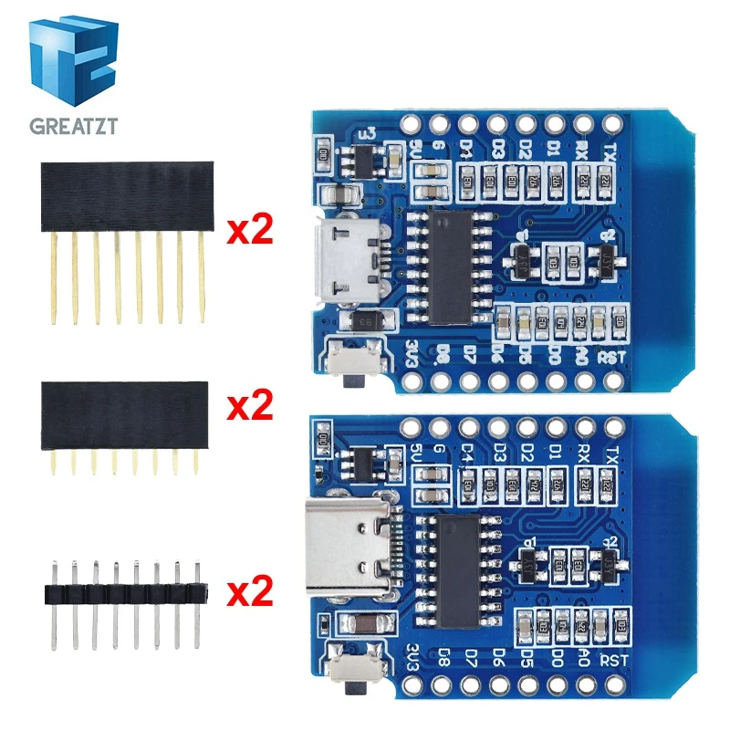 Greatzt Esp8266 Esp-12 Esp12 Wemos D1 Mini Module Wemos D1 Mini Wifi ...