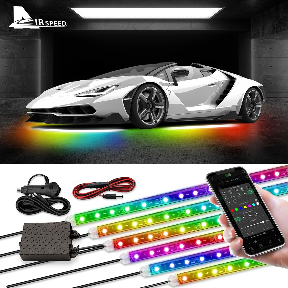 Smart LED Underglow Kit For Cars And Trucks With 16 Million, 46% OFF