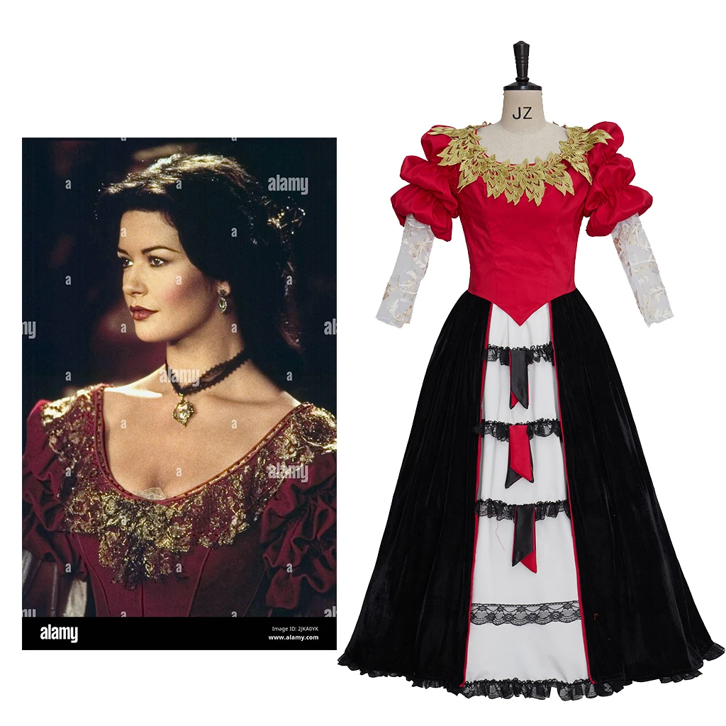 Elena Montero Cosplay Costume Elena Montero Dress The Mask Of Zorro ...