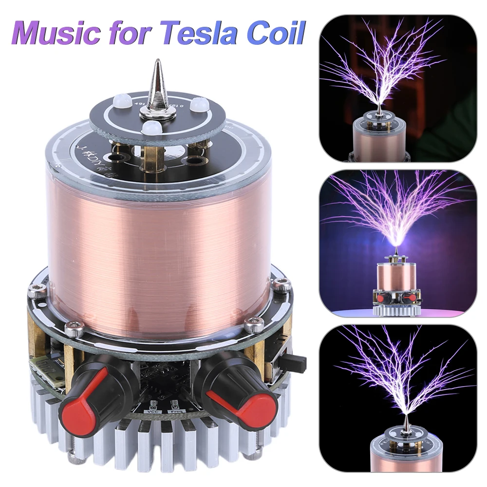 Music-Tesla-Coil-Plasma-For-Tesla-Coil-Speaker-Bluetooth-compatible ...