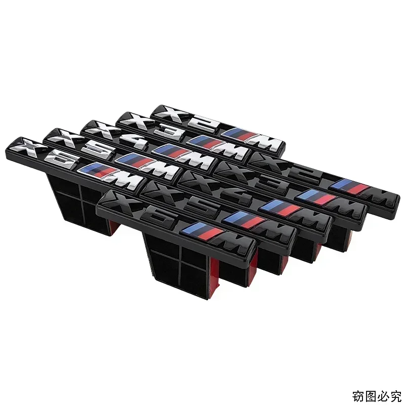 -Car Front Grille Emblem Sticker Badge for M Power X2M X3M X4M X5M X6M ...