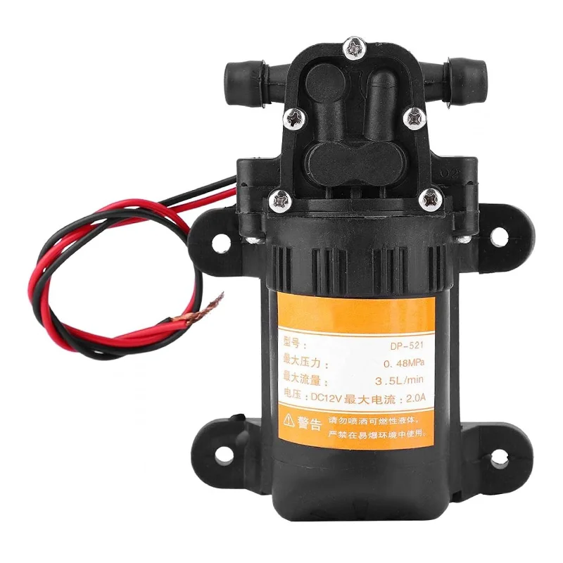DC-12V-70PSI-3-5L-Min-Agricultural-Electric-Water-Pump-Black-Micro-High ...