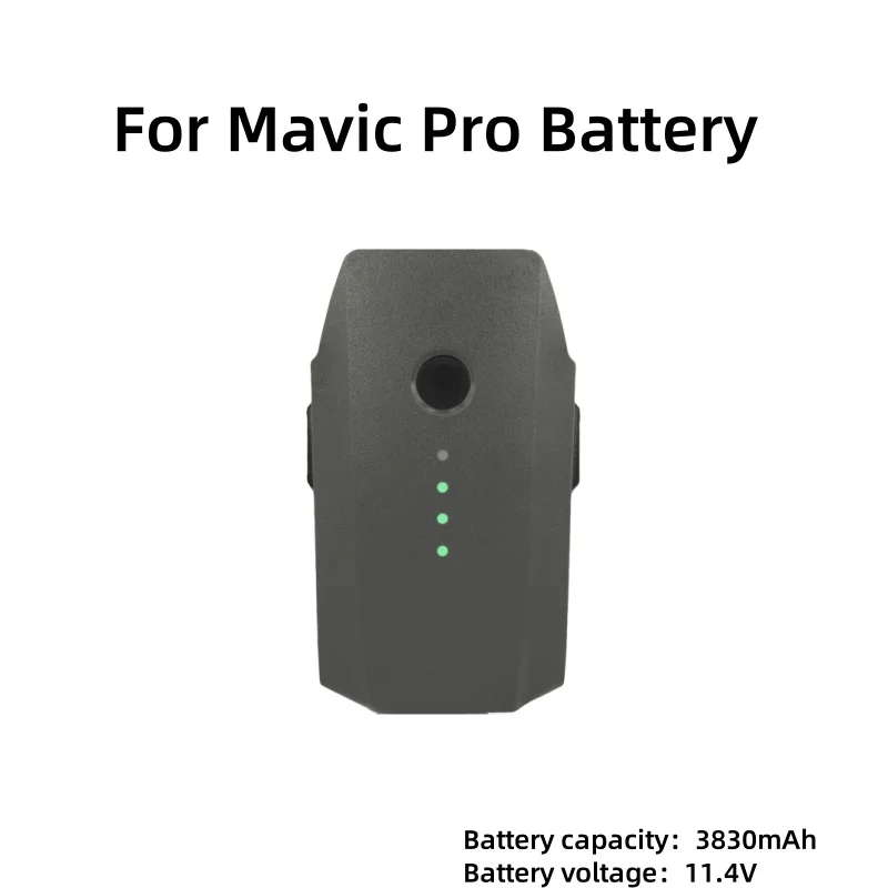 For Mavic Pro Battery Large Capacity Battery 3830mAh Intelligent Flight ...
