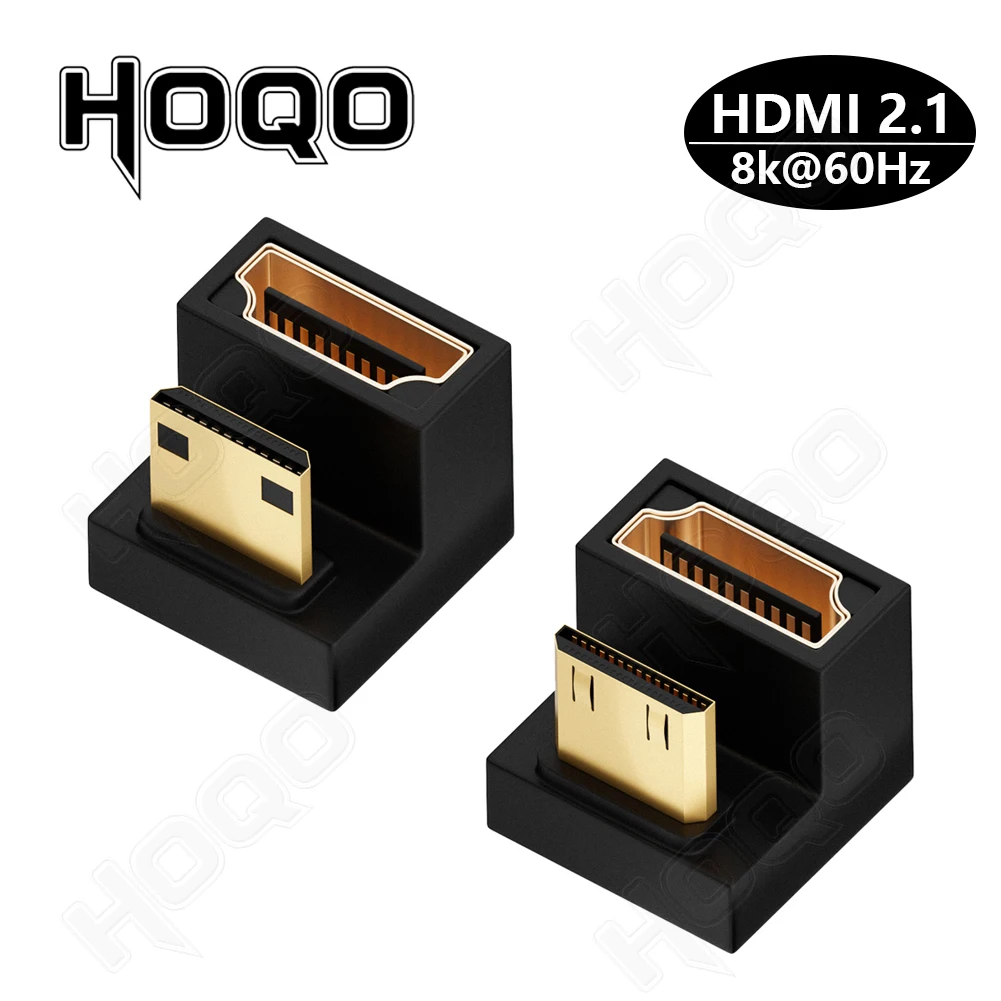 360-Degree-Mini-HDMI-U-shaped-Adapter-180-Mini-HDMI-Male-to-HDMI-Female ...