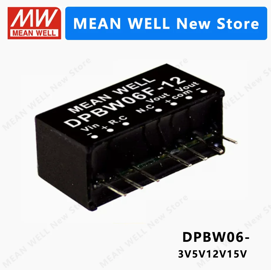 MEAN-WELL-DPBW06-DPBW06F-05-DPBW06F-12-DPBW06F-15-DPBW06G-05-DPBW06G-12 ...