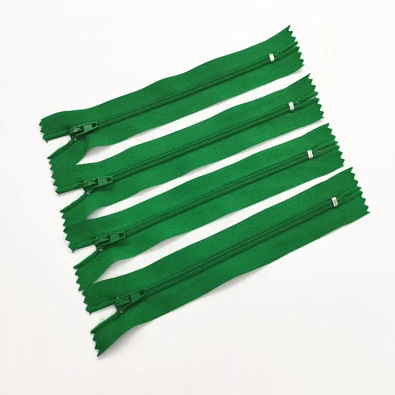 10 - Piece Set of 3 - 24 Inch Multi - Color Nylon Coil Zippers - 20cm ...