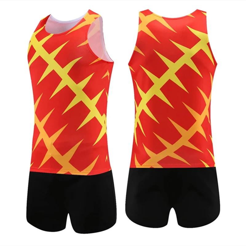 Men & Women Running Clothes Professional Field Track Suit Quick Dry ...