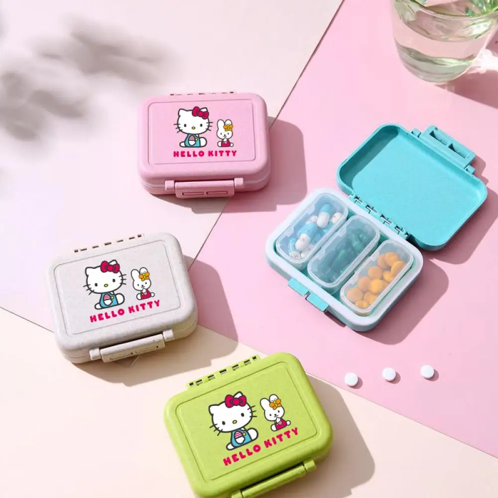 Sanrio-Hello-Kitty-Cartoon-Pill-Cases-Kawaii-Moisture-Proof-Seal-Ring ...