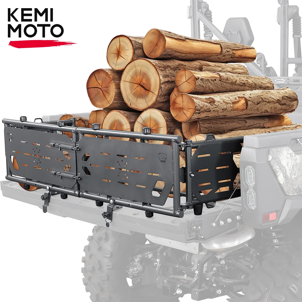 KEMIMOTO-UTV-Metal-Rear-Bed-Extender-for-CFMOTO-Uforce-1000-1000-XL ...