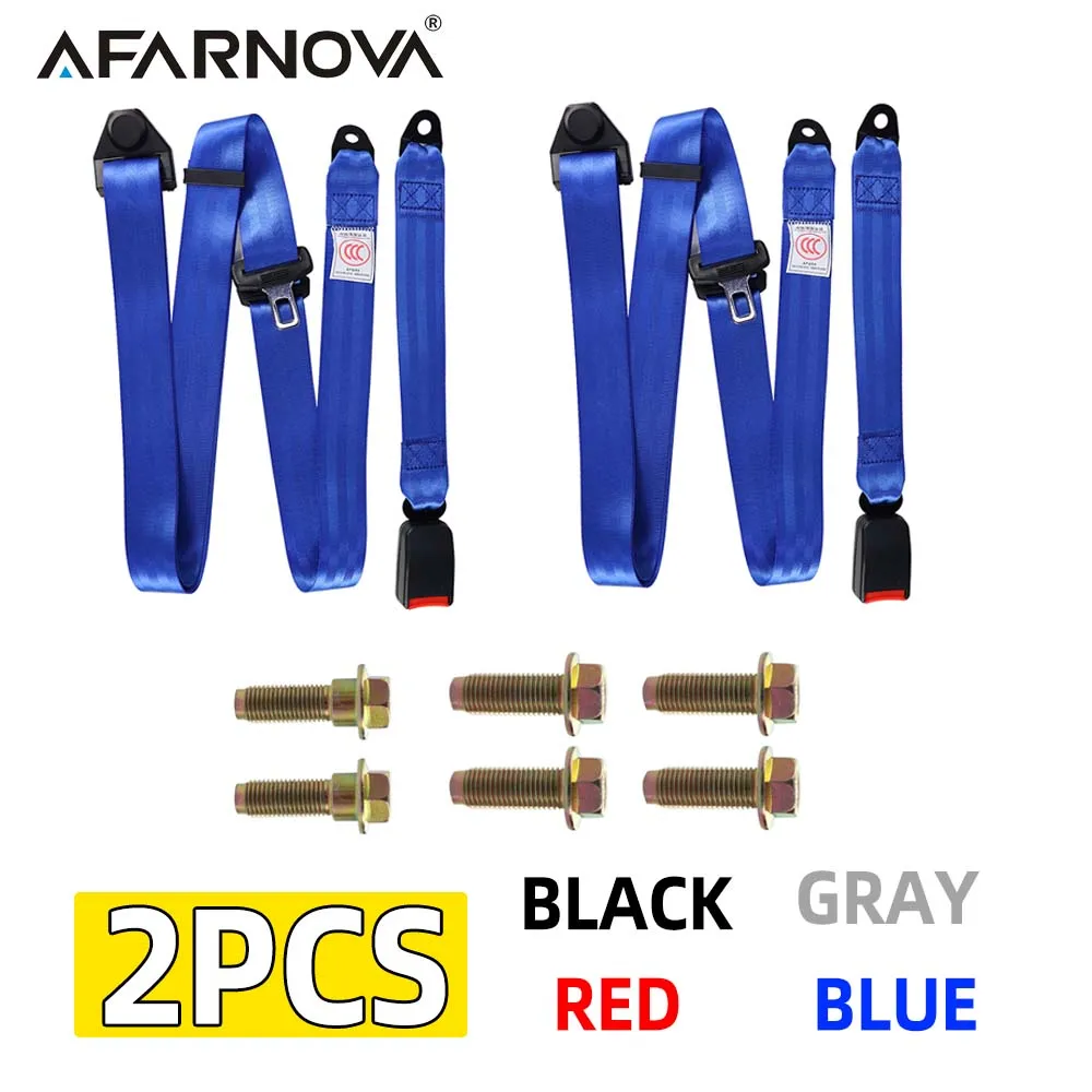 2PCS-Universal-Car-Safety-Belt-High-Quality-Safety-3-Points-Safety-Belt ...