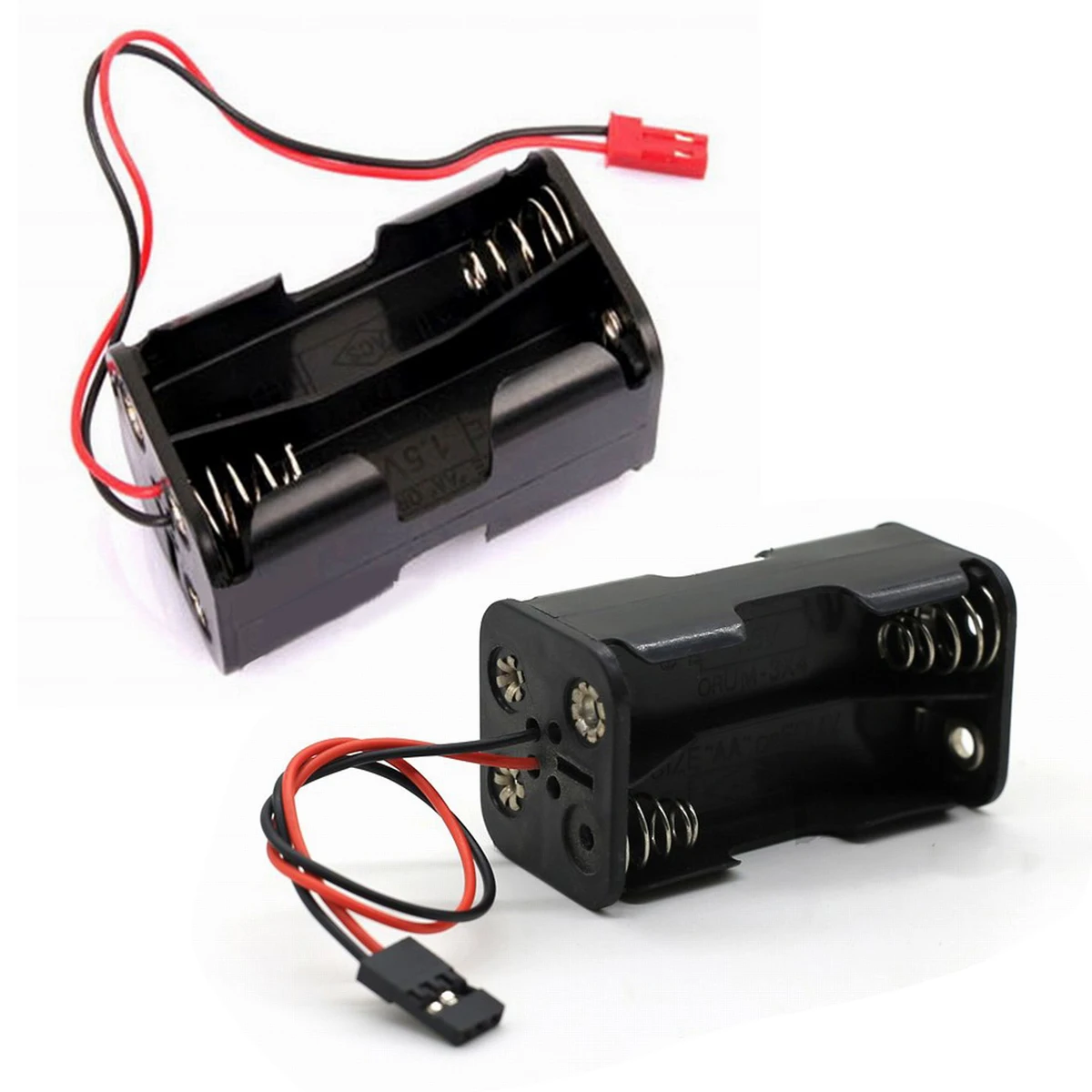 JR-JST-Plug-6V-4xAA-Battery-Holder-Futaba-Head-for-RC-FPV-Quadcopter ...