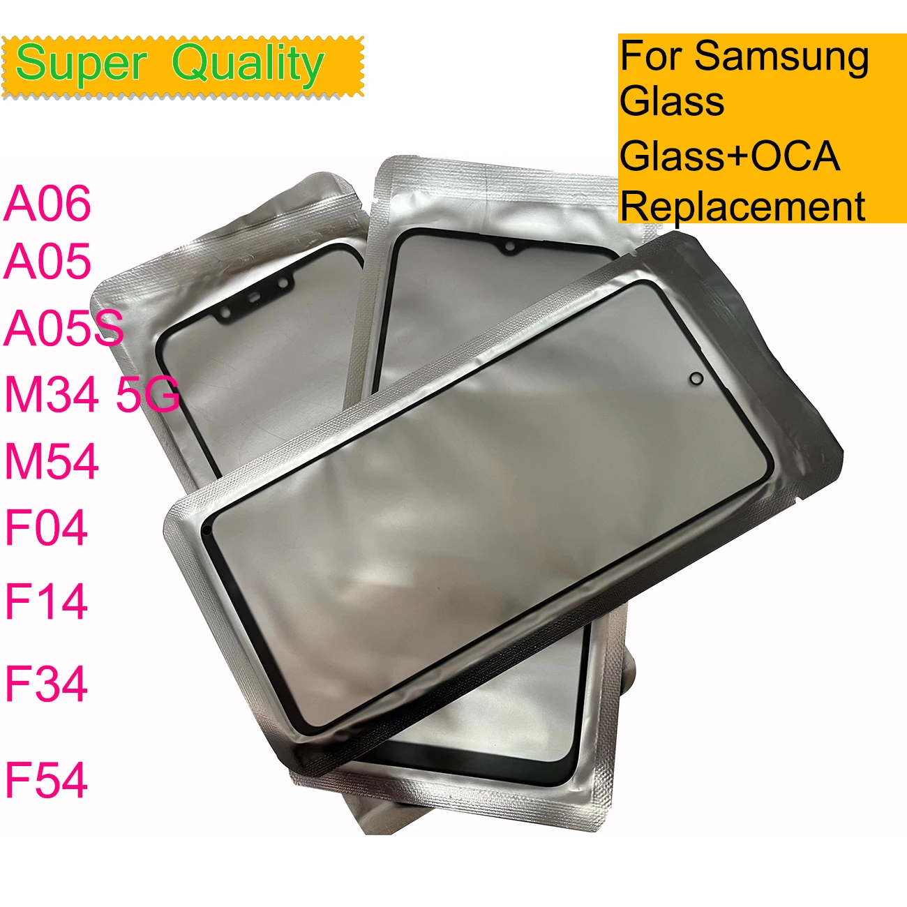10Pcs/Lot For Samsung Galaxy A06 A05 A05S M34 M54 F04 F14 F34 F54 F55 ...