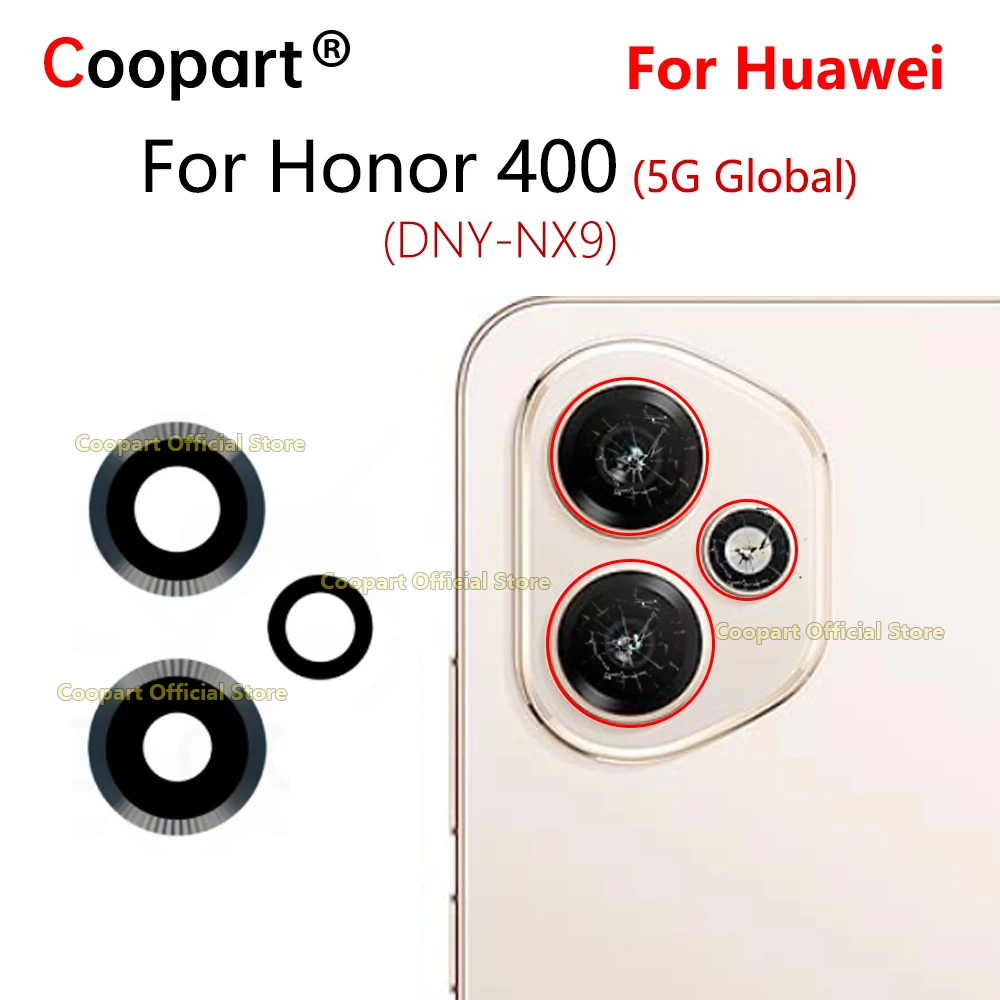 Coopart Rear Back Camera Glass Lens For Honor 400 5G Global DNY-NX9 ...